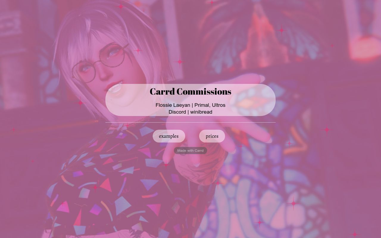 Winibread Carrd Commissions